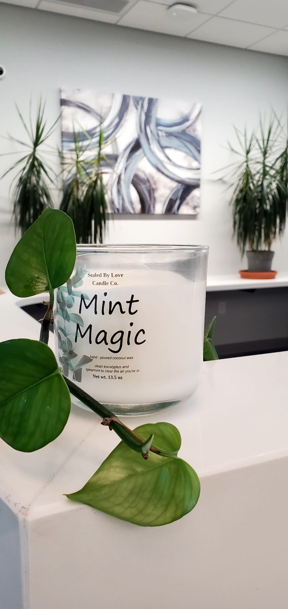 Mint Magic Candle - Sealed By Love Candle Co.